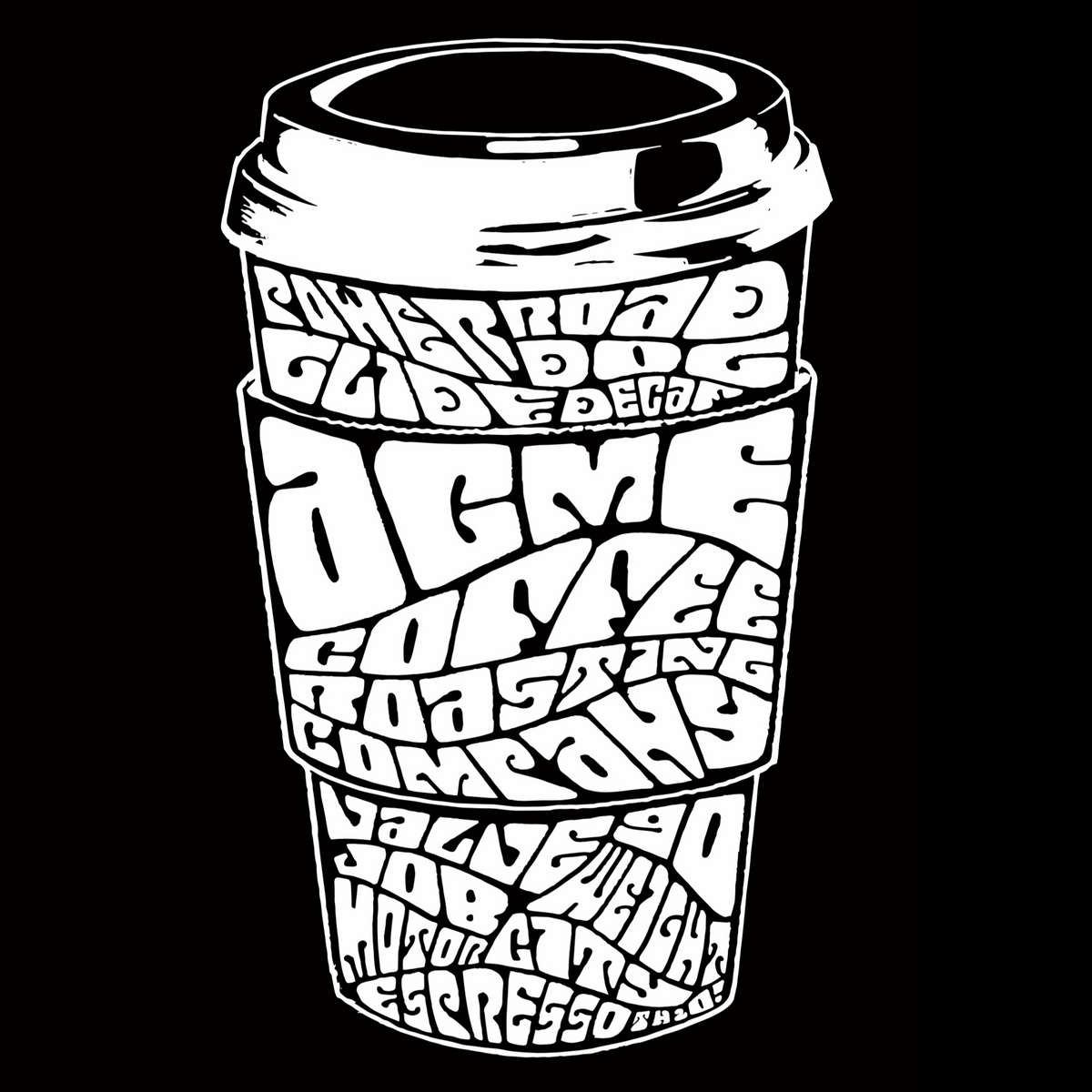 Acme Coffee Cup Tee – Acme Coffee Roasting Co